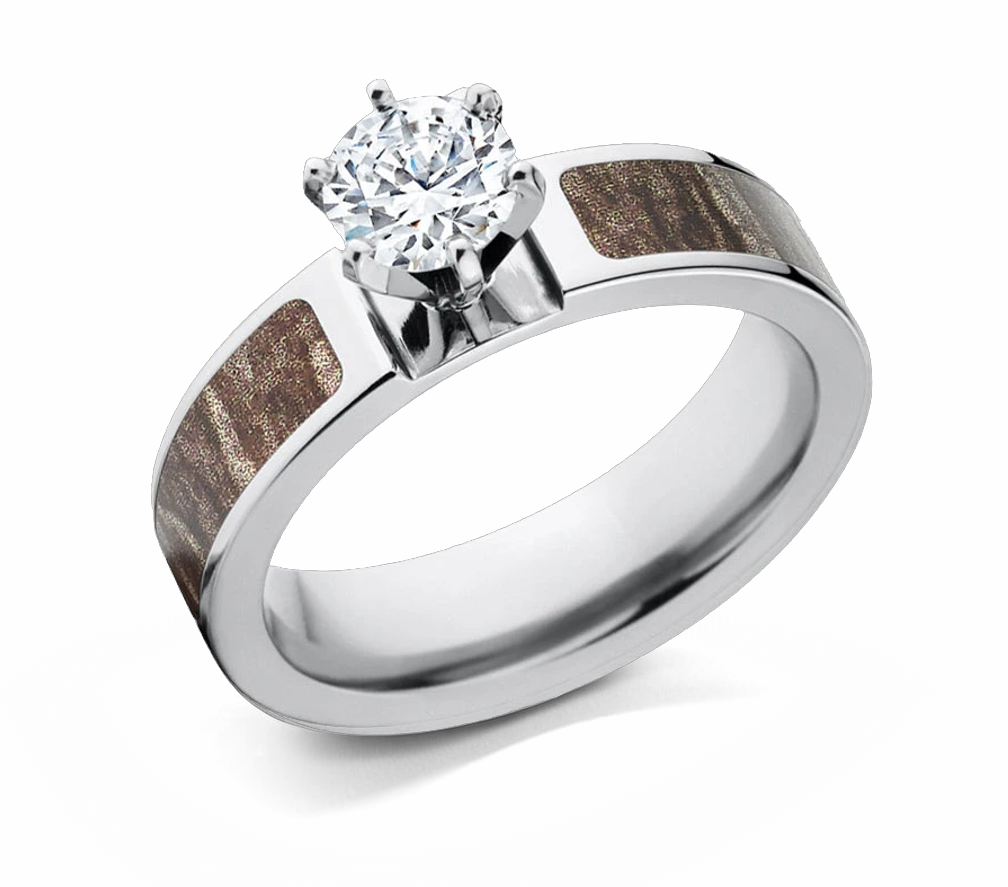 Mossy Oak Bottomland Engagement Ring | Camo Ever After