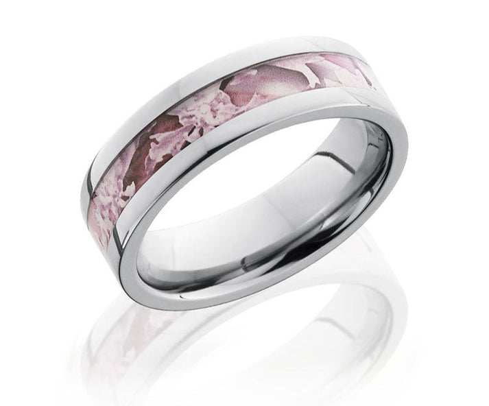King's Pink Camo Ring 6mm | Camo Ever After
