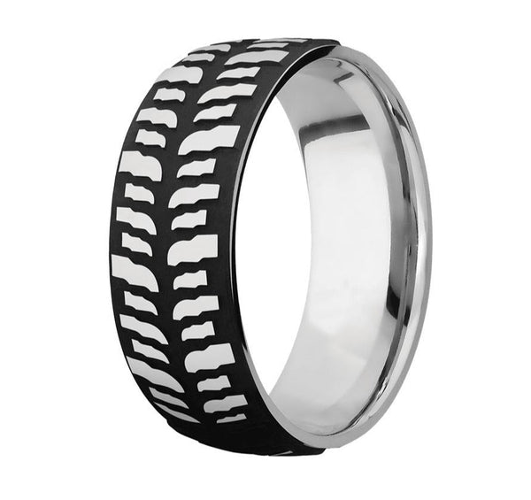 Mud Bogging Tire Ring - 8mm Titanium | Camo Ever After